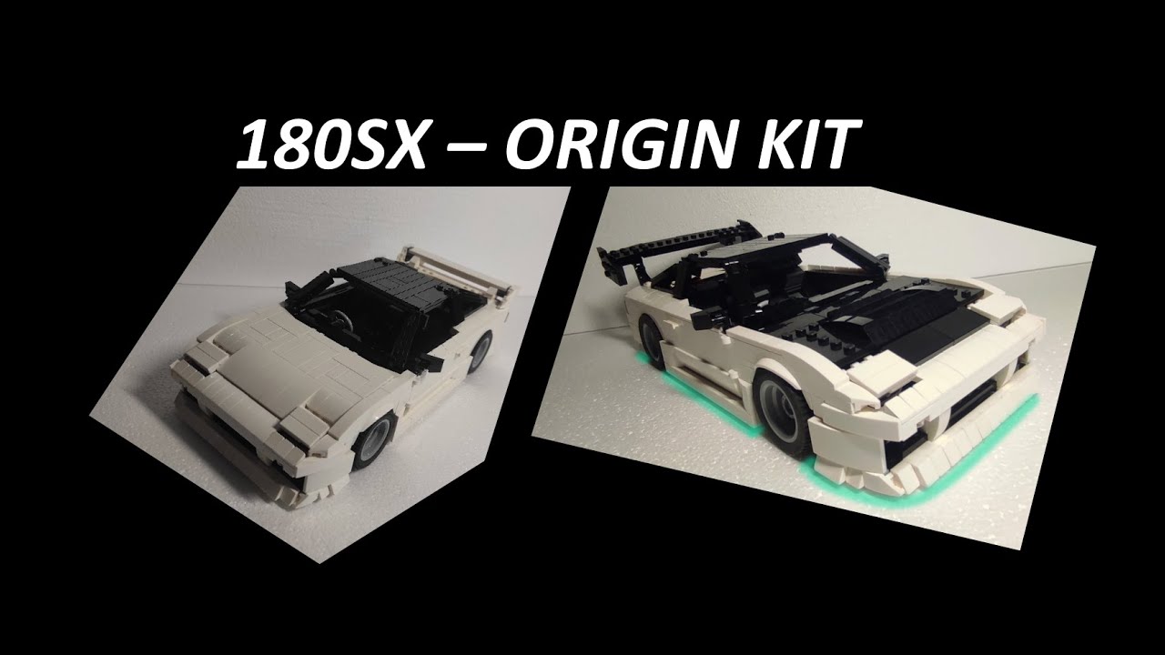 LEGO Nissan 180sx MOC (Origin Bodykit) - YouTube