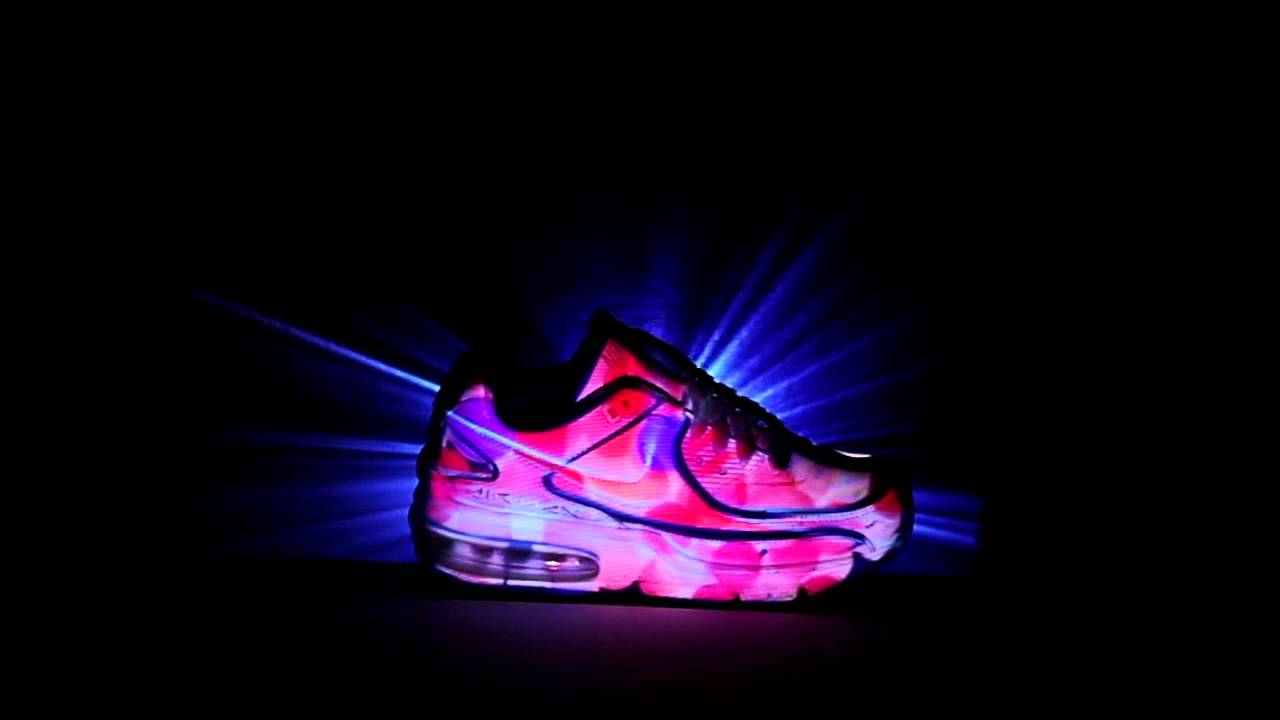 'NIKE AIR MAX' Projection mapping - YouTube