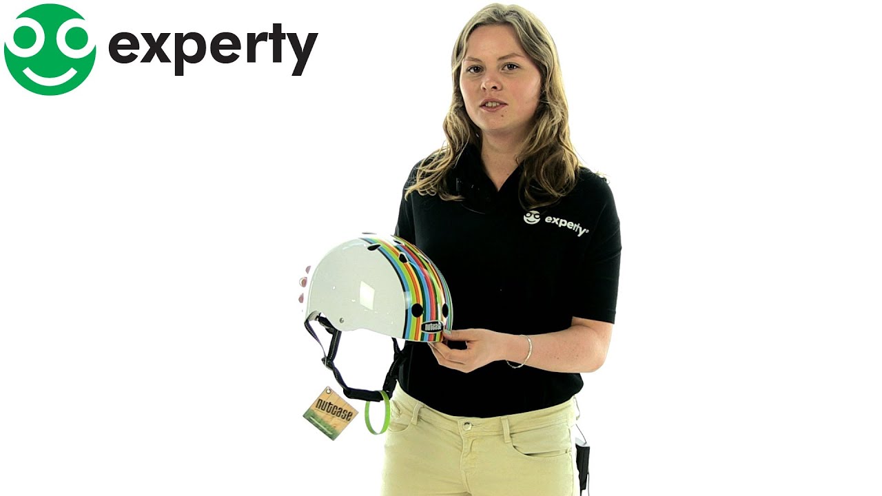 Nutcase Street Rainbow Stripe helm review - experty pakt uit! - YouTube