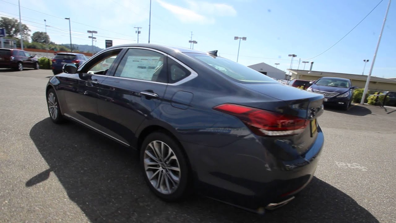 2014 Hyundai Genesis 3.8 | Blue | FU020362 | Skagit County | Mt Vernon ...