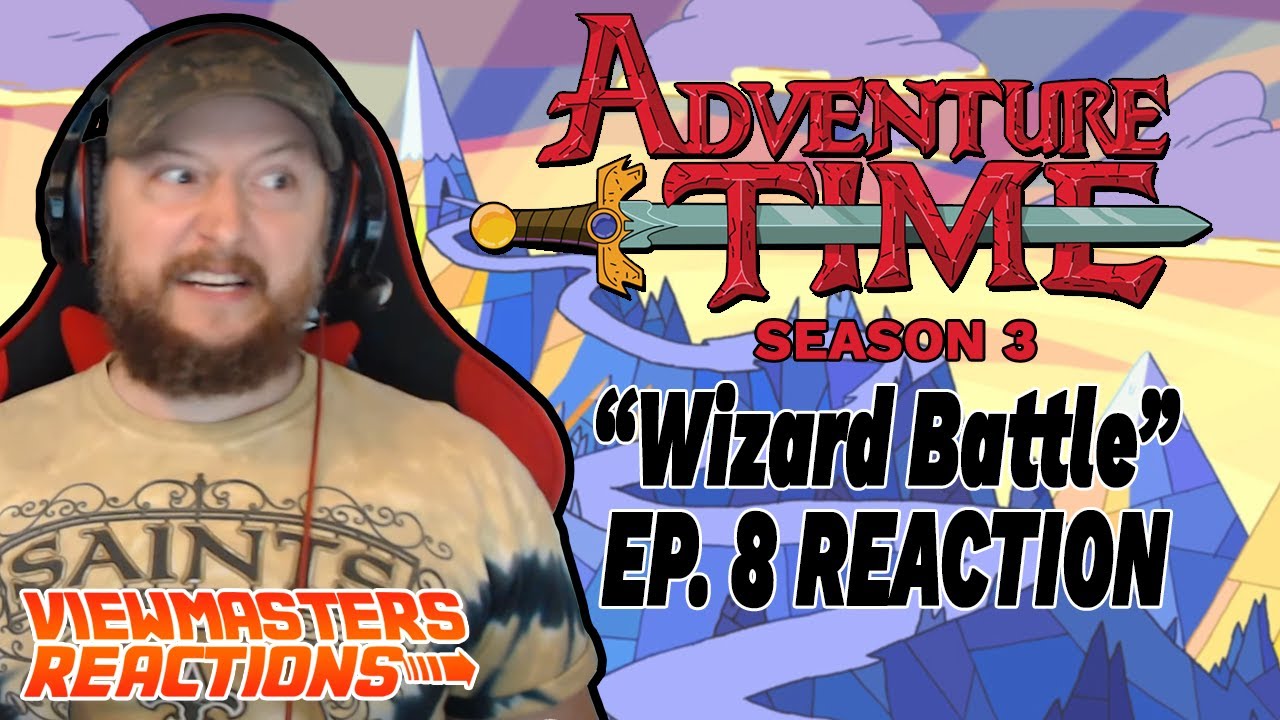 ADVENTURE TIME SEASON 3 EPISODE 8 WIZARD BATTLE - YouTube