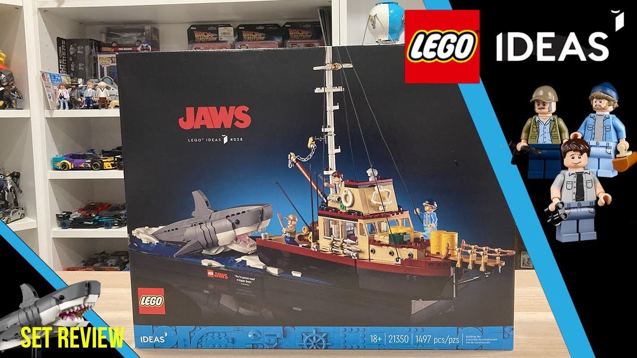 LEGO Ideas Jaws set review 21350 - YouTube