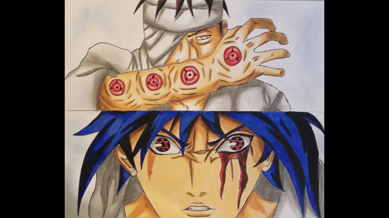 Drawing Sasuke vs Danzo ( Naruto Shippuden ) BY SHIPPUDEN LIFE - YouTube