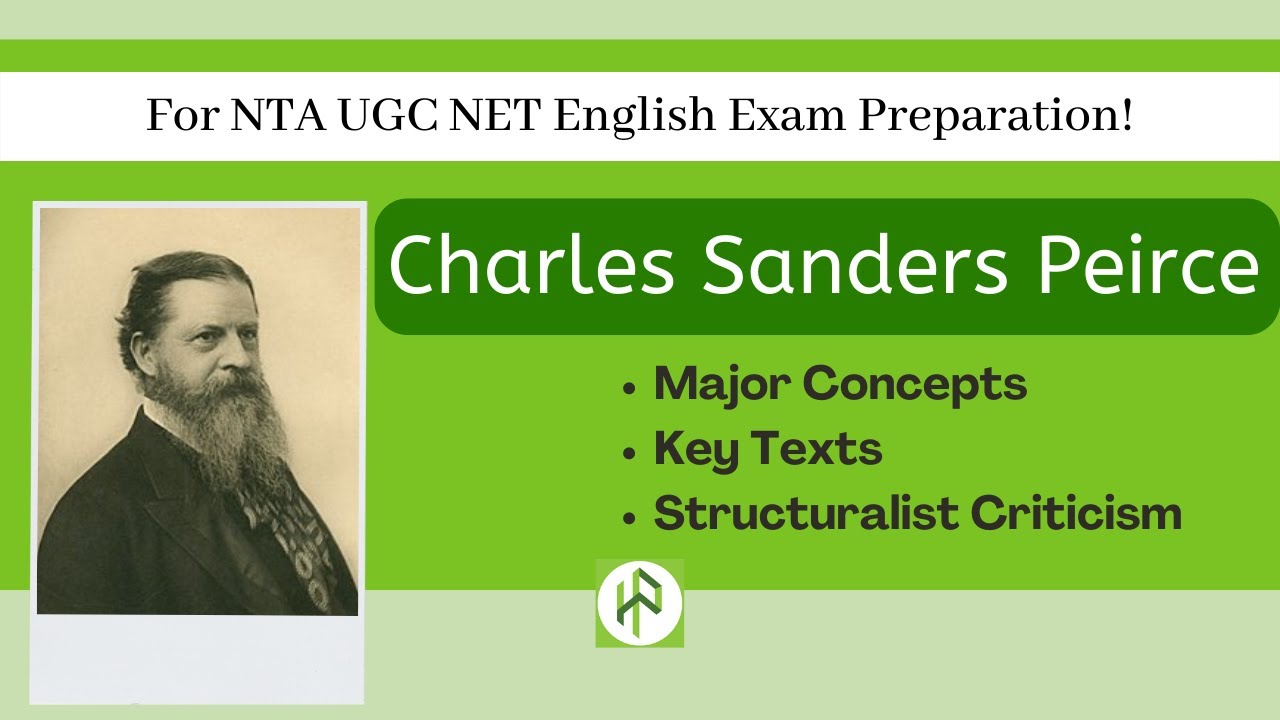 Charles Sanders Pierce, Major Concepts & Texts I Structuralism I Sign I Meaning I Linguistics ...