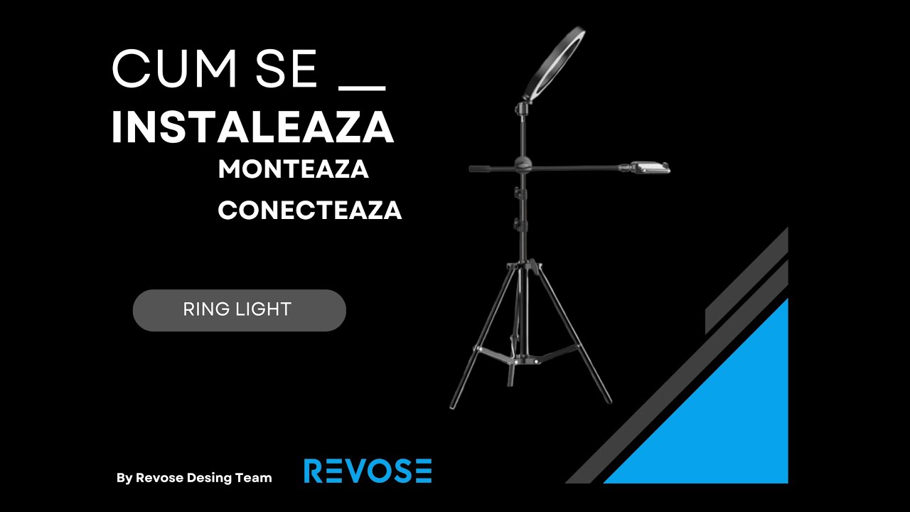 Ring Light Revose Mod Montaj - YouTube