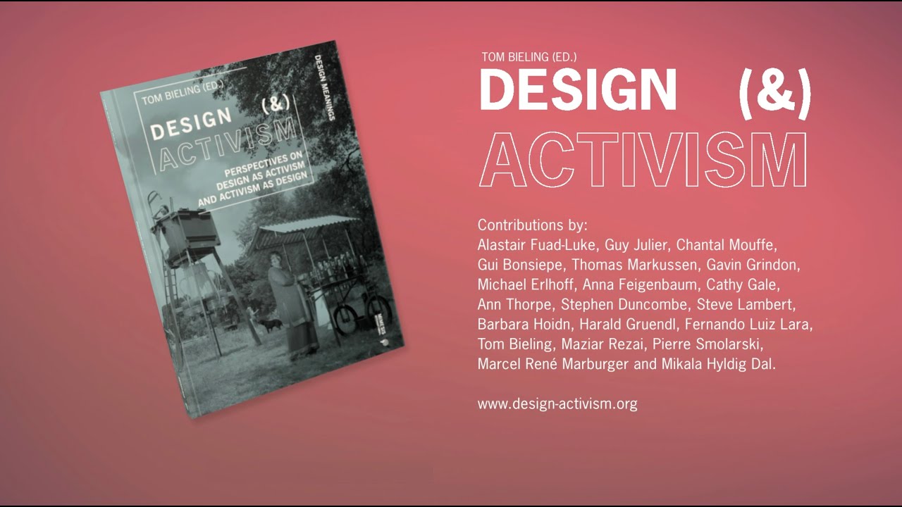 DESIGN (&) ACTIVISM (Book Trailer) - YouTube