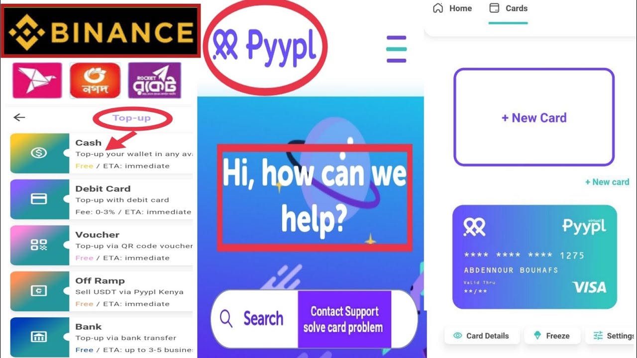 Pyypl visa card topup active use | pyypl account problem solve | pyypl ...