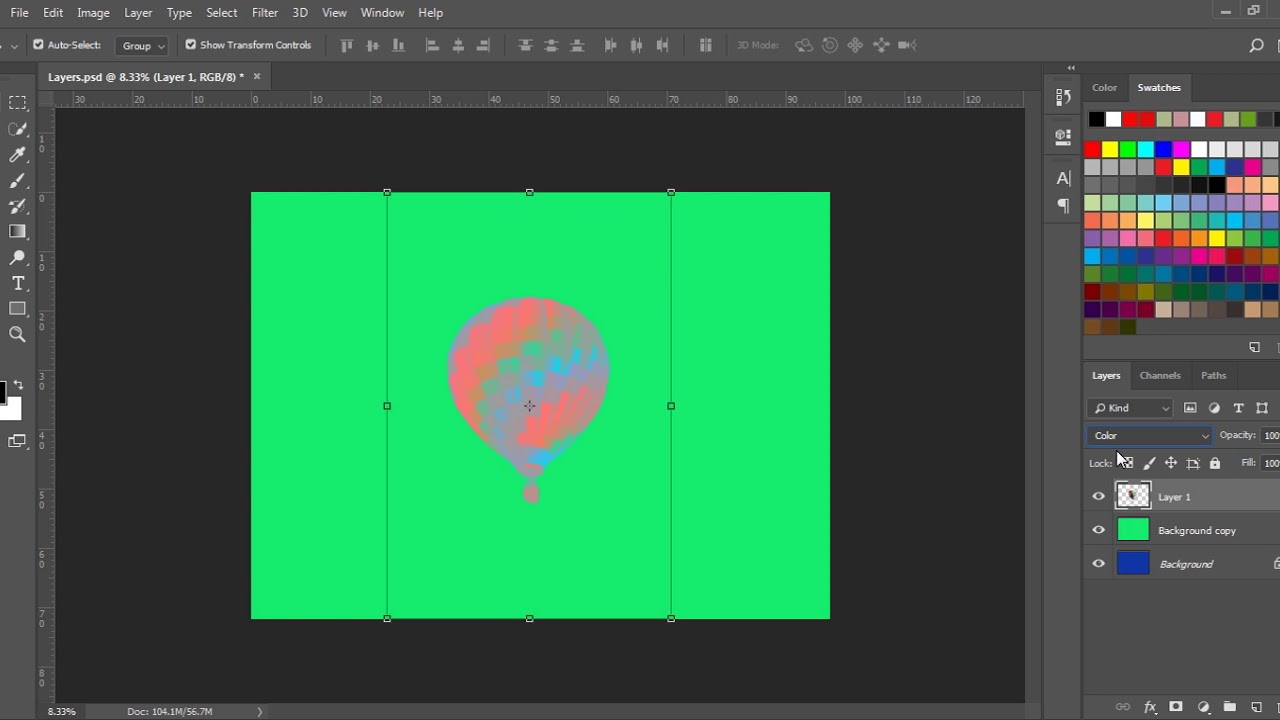 Layers Adobe Photoshop Tutorial Youtube