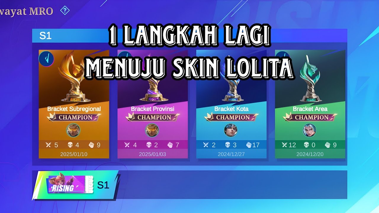 JUARA SUMATERA BRACKET SUBREGIONAL MLBB RISING OPEN !! - YouTube