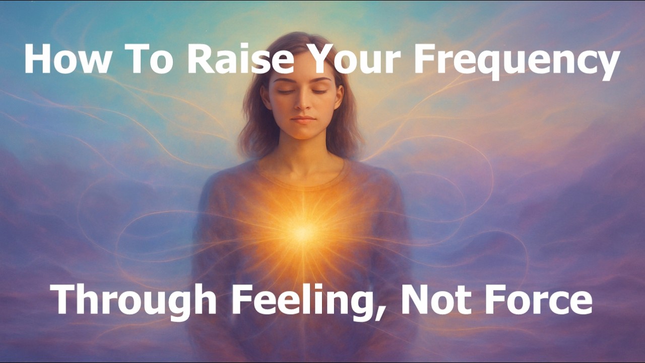How To Raise Your Frequency Through Feeling, Not Force - YouTube
