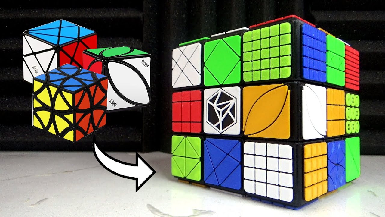 Un CUBO DE RUBIK hecho de CUBOS DE RUBIK | Creativ3 Cubes - YouTube
