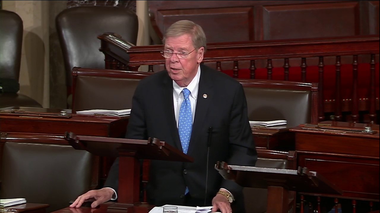 Senator Isakson pays tribute to Cobb County Manager David Hankerson ...