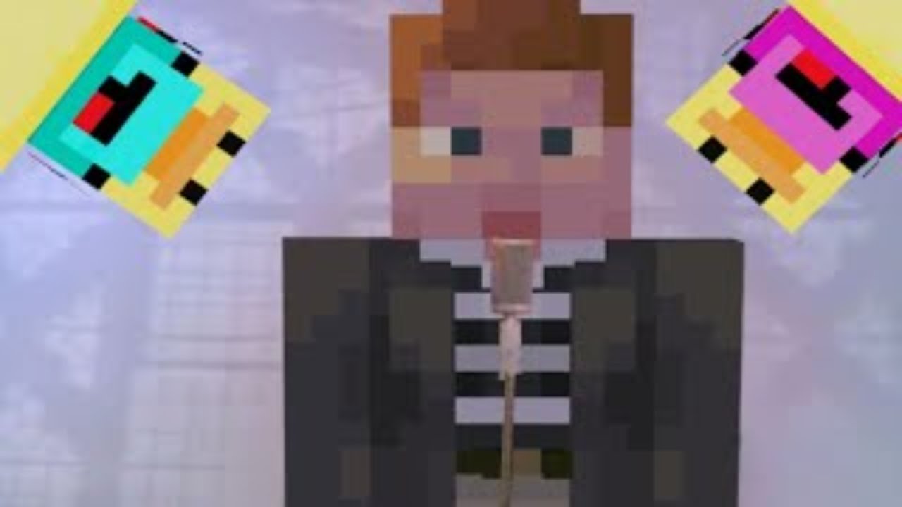 Minecraft but it's the lyrics from Rick Astley - Never Gonna Give You ...