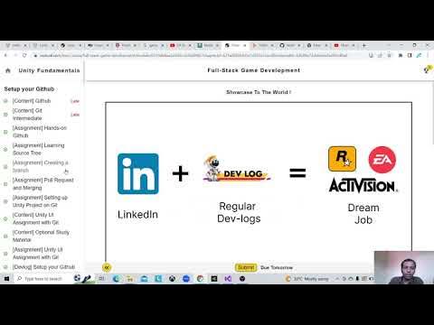 Varde Siddharth - UnityFundamentals1 Setup Your Git-hub Showcase - YouTube