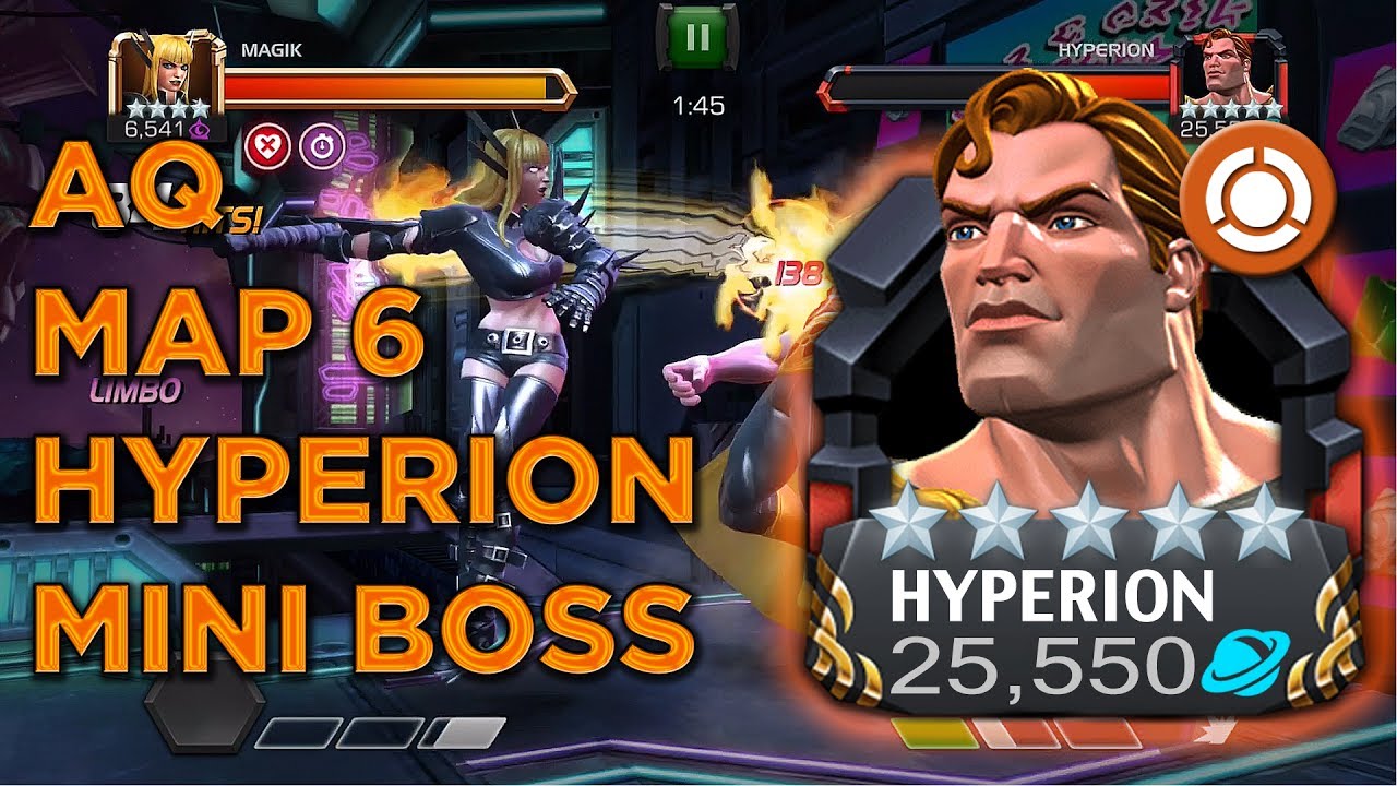 AQ Map 6: Hyperion Made Easy [No SP 2 For You!] - Marvel: Contest of ...