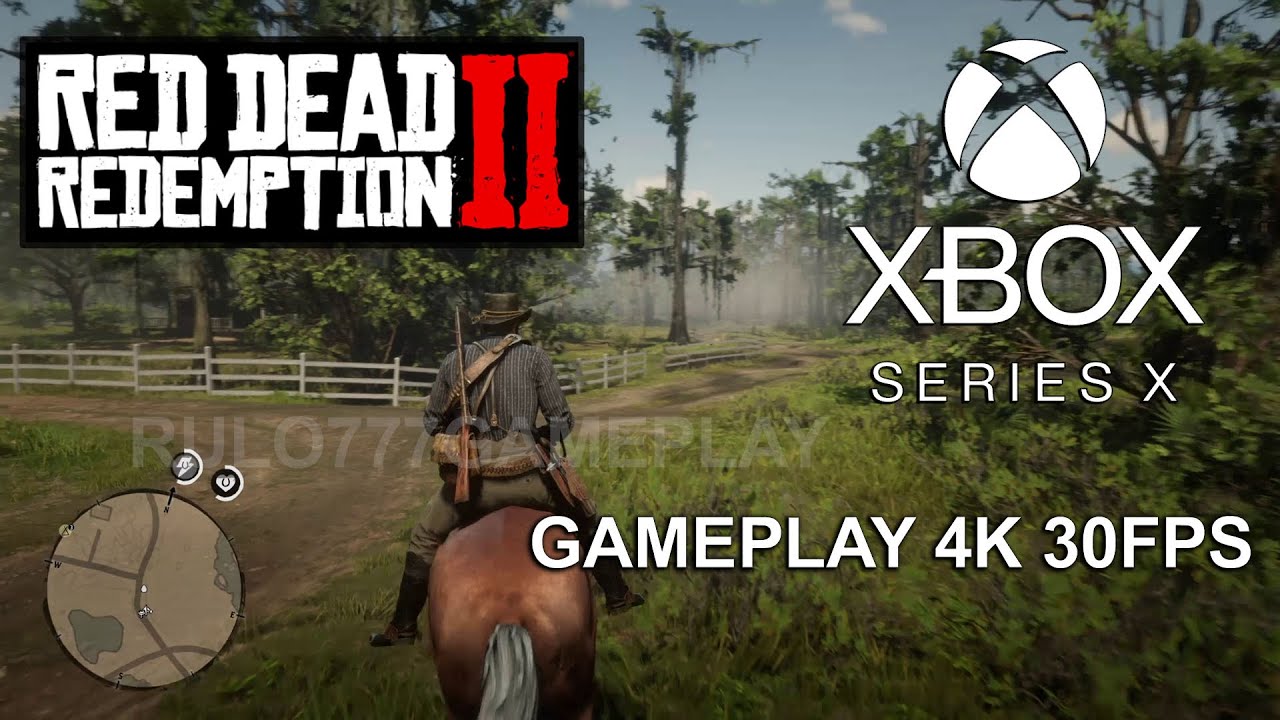 Gameplay Red dead redemption 2 xbox series x 4k 30fps - YouTube
