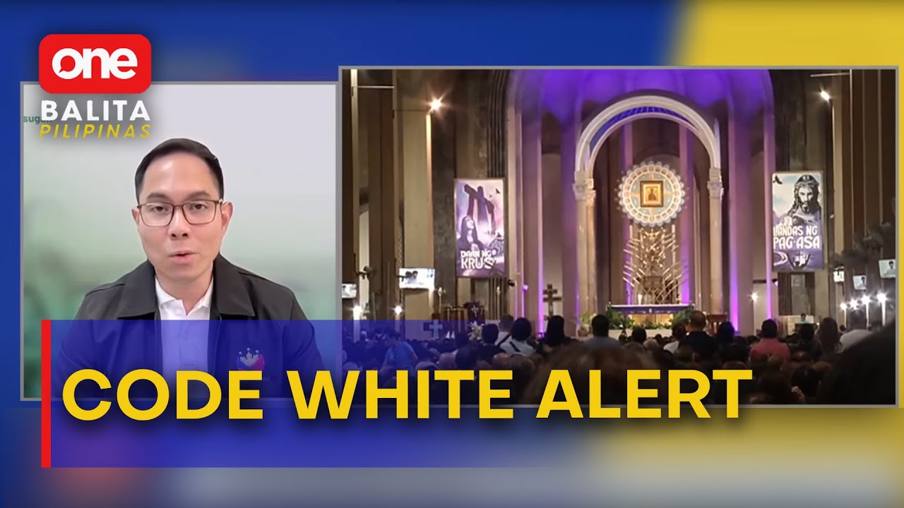 DOH, nagdeklara ng Code White Alert ngayong Semana Santa | One Balita ...