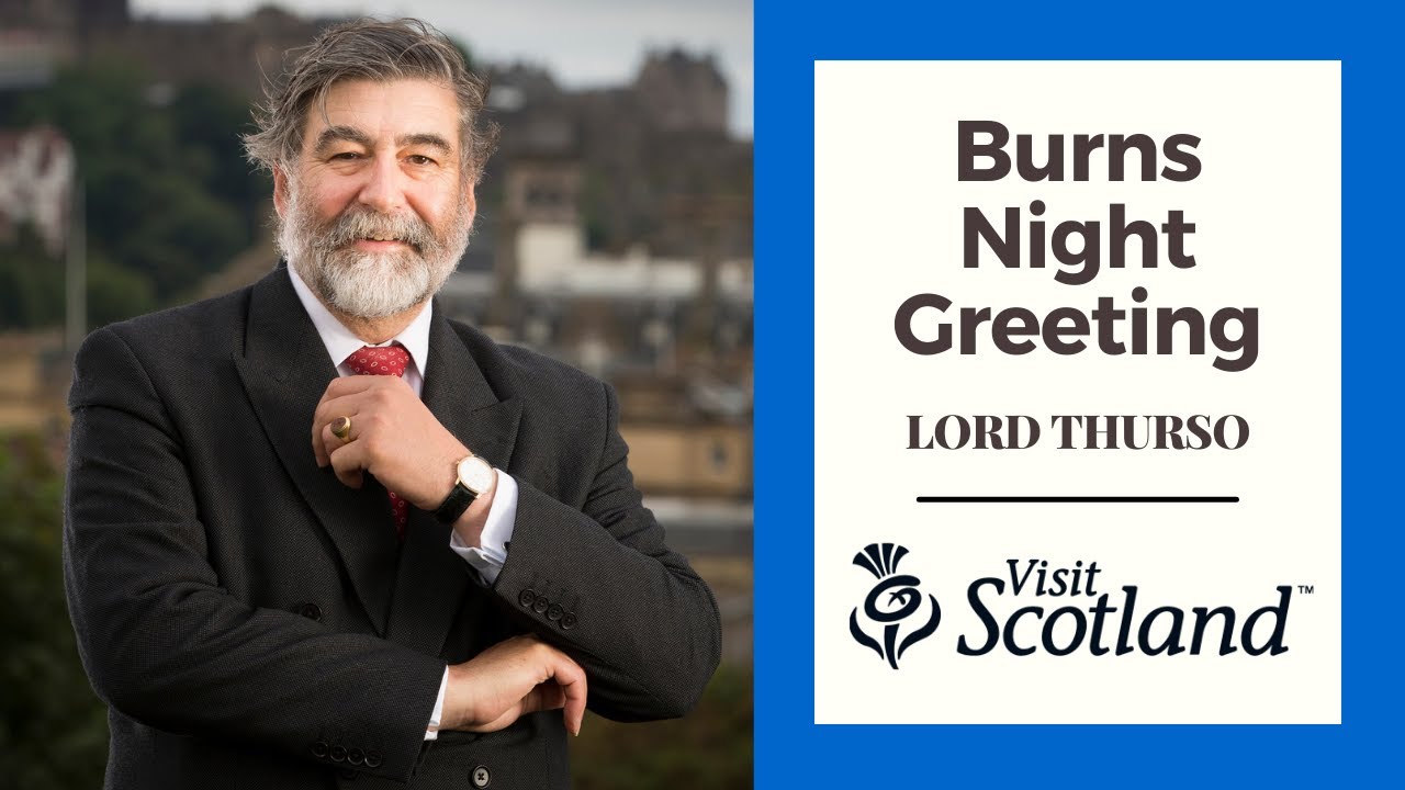 Burns Night Greeting from Lord Thurso - YouTube