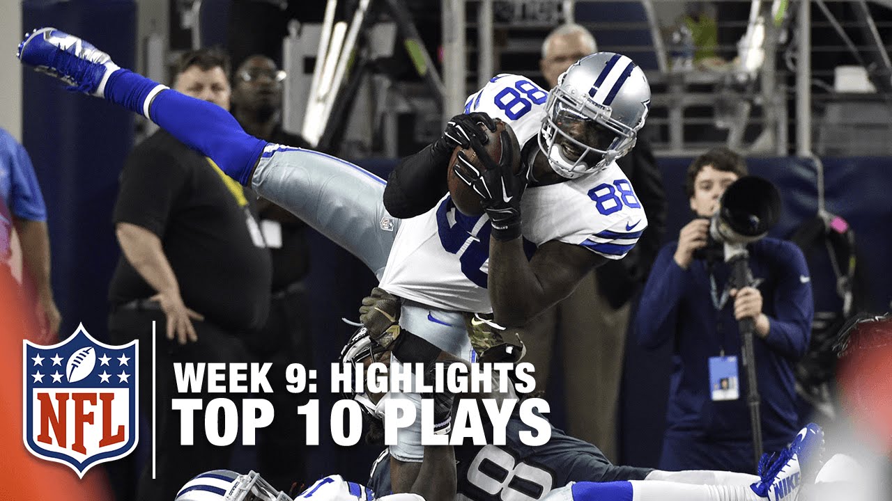 Top 10 Plays (Week 9) | NFL Highlights - YouTube