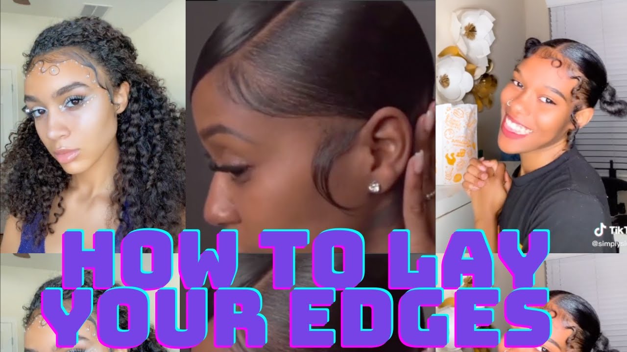 How To Slay Your Edges Tik Tok Compilation - YouTube