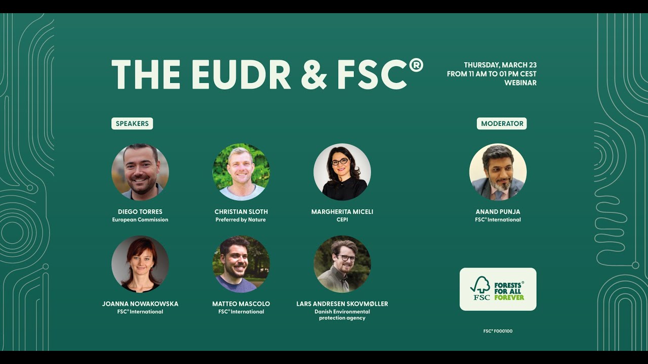 Recordings webinar “The EUDR & FSC” - YouTube