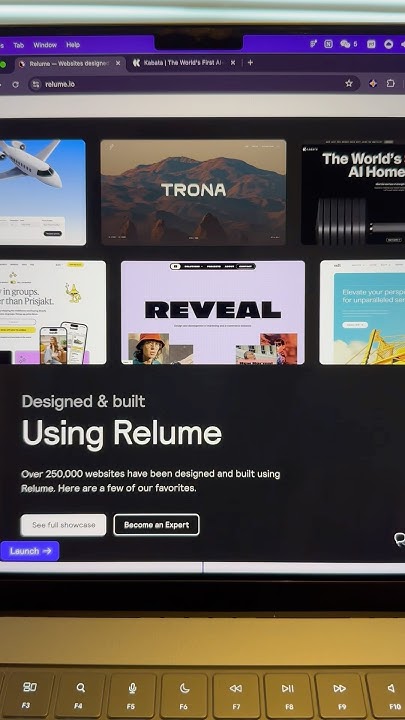Create a professional website in seconds using Relume #productivity #websitebuilder #webdesign ...