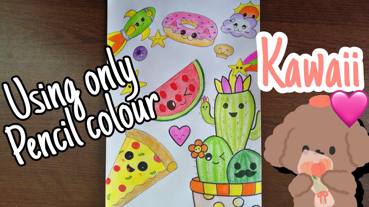 Let's learn how to draw cute kawaii characters | kawaii art | doodle ...