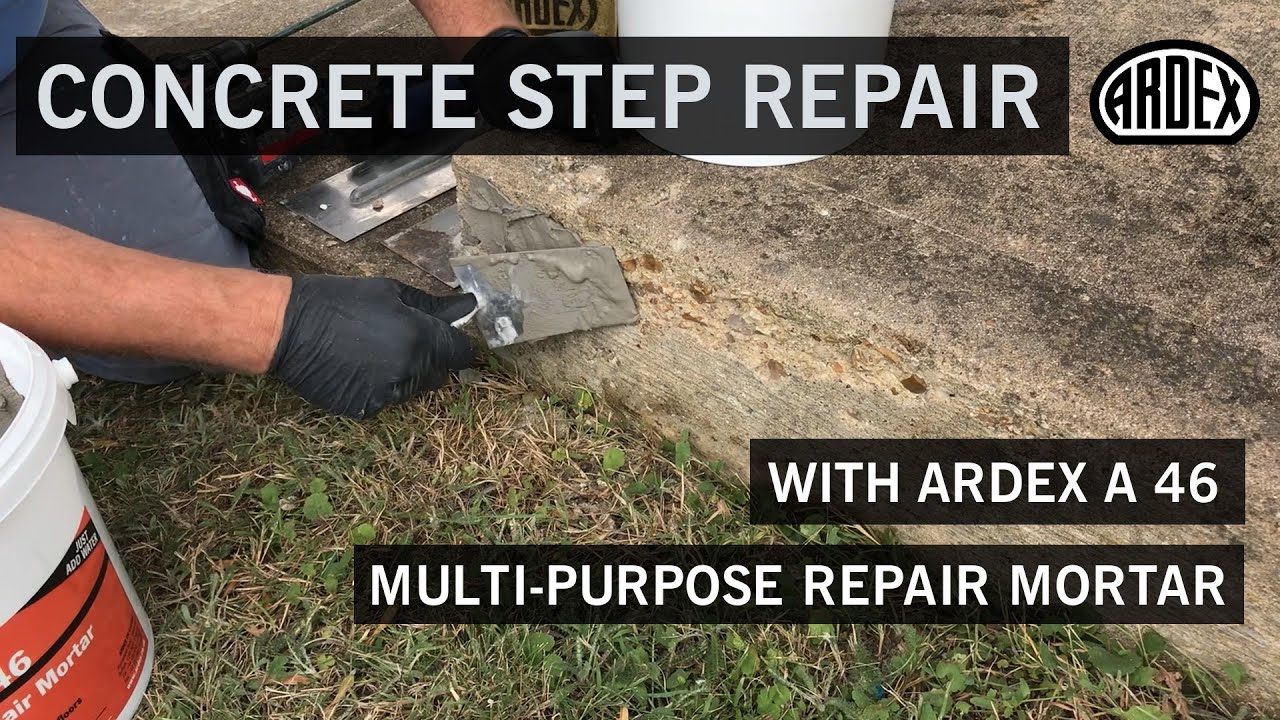 Concrete Step Repair Chip How To Repair Concrete | Pro Tips For