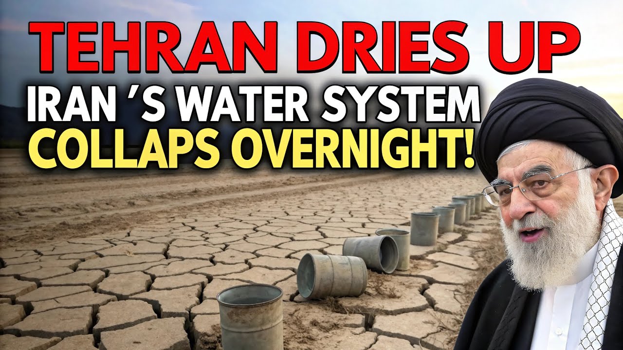 Tehran DRIES UP — Iran’s Water System COLLAPSES Overnight! - YouTube