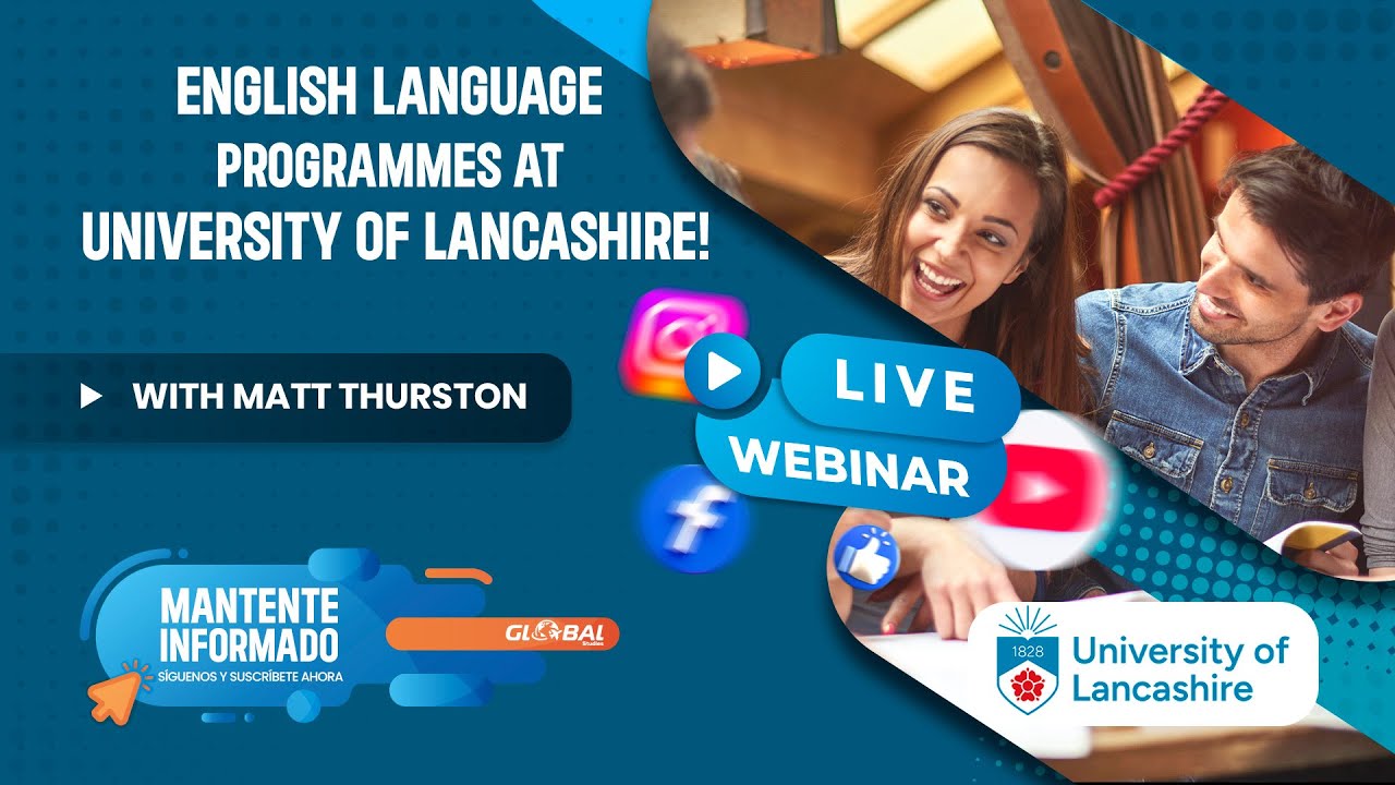 LIVE STREAM: ENGLISH LANGUAGE PROGRAMMES AT UNIVERSITY OF LANCASHIRE ...
