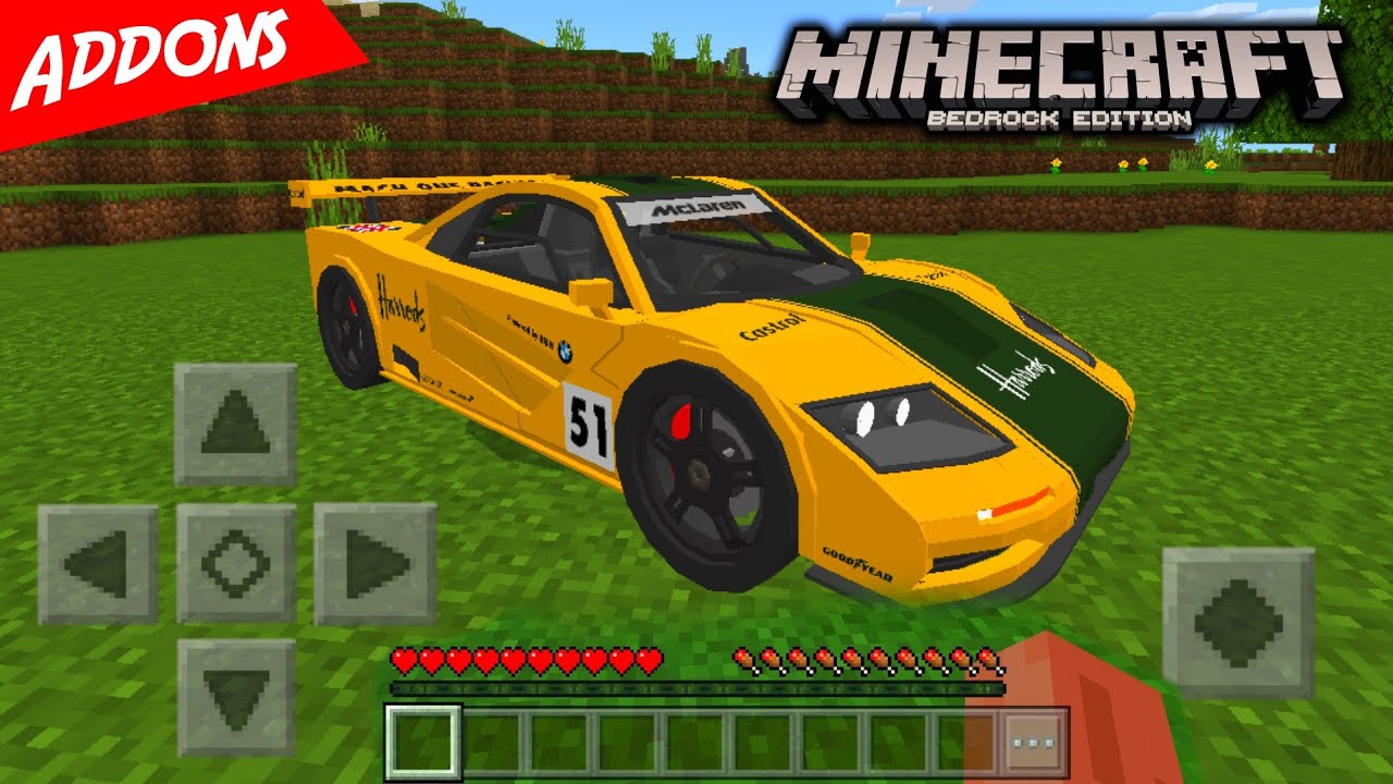 El Mejor Addon De Carros Autos Como Pc En Minecraft Pe 1 17 Bedrock