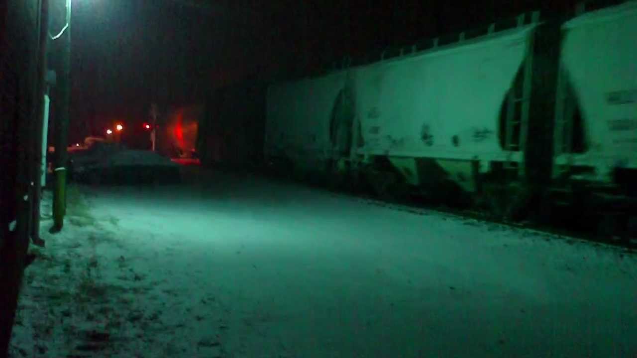 Night Snow Train - YouTube
