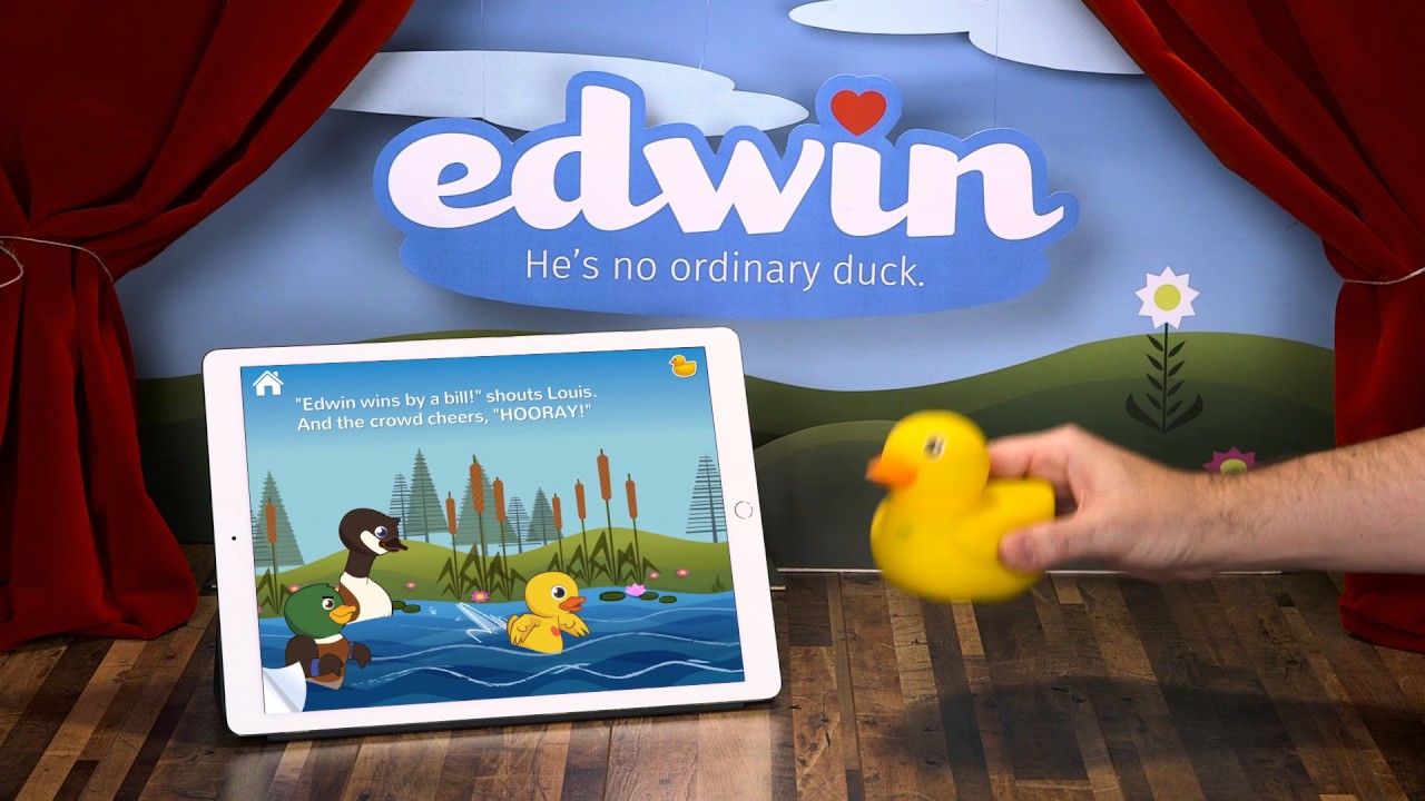 Meet Edwin the world's first Smart Duck - YouTube