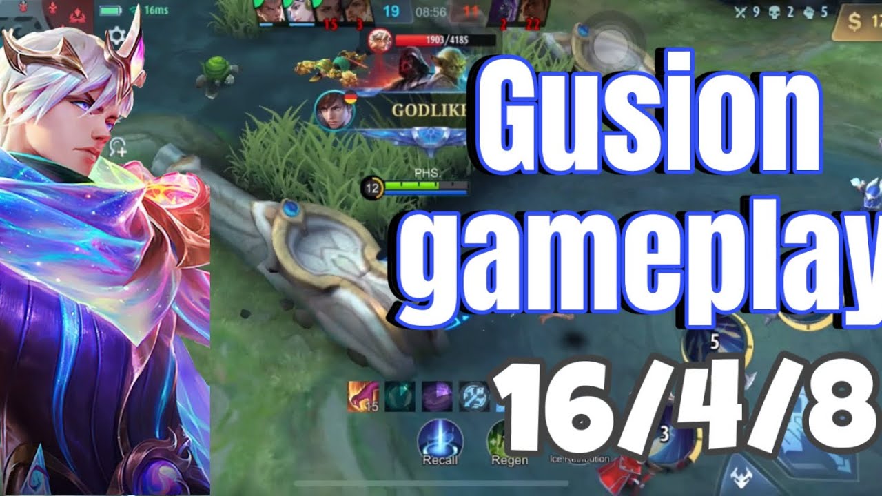 The simple assassin you can play in ranked | Gusion gameplay - YouTube