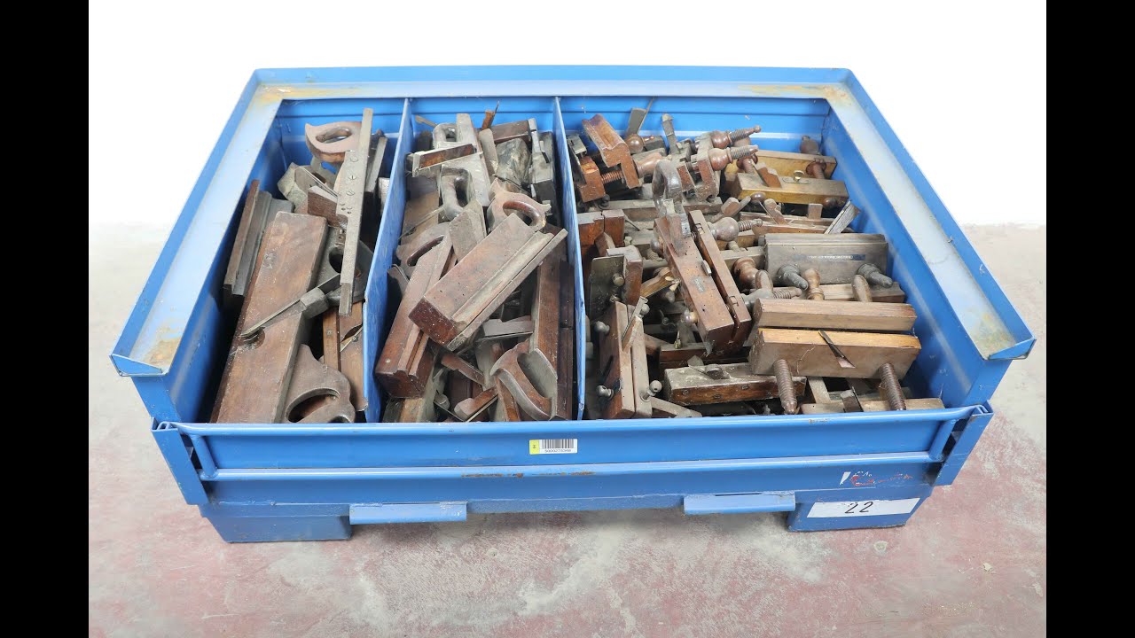 BOX 022 - plane - The forgotten museum of old tools - - YouTube
