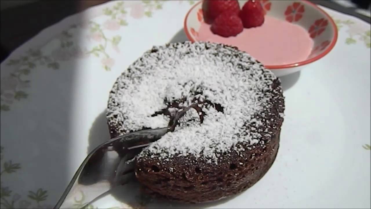 The Best Chocolate Explosion with Raspberry Whipped Cream - YouTube