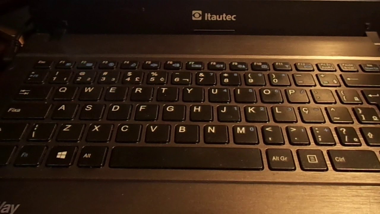 Itautec Infoway note N8510 Full Upgrade - YouTube