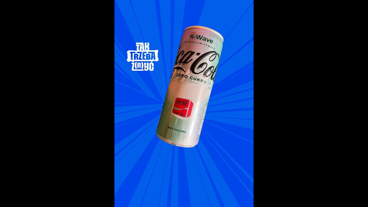 Degustacja nowy smak Coca Cola Creations K-Wave z Żabki - YouTube