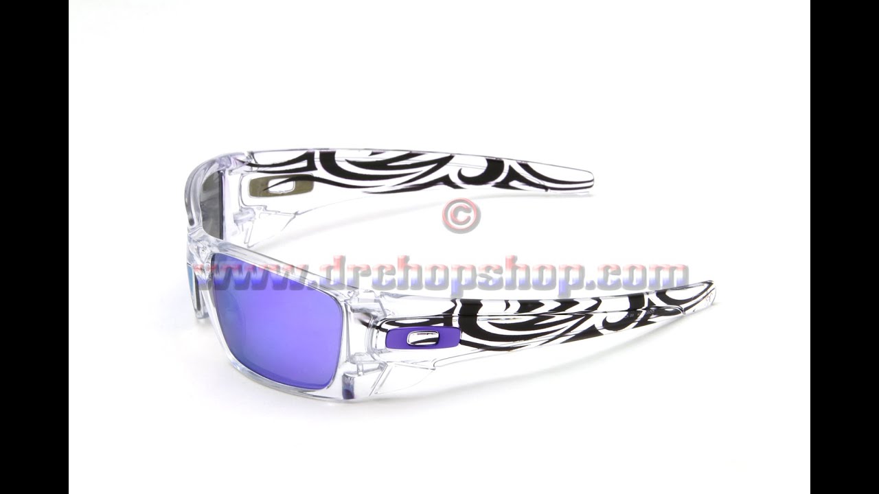 Custom Airbrushed Oakley Fuel Cell Color Changing Tribal Sunglasses ...