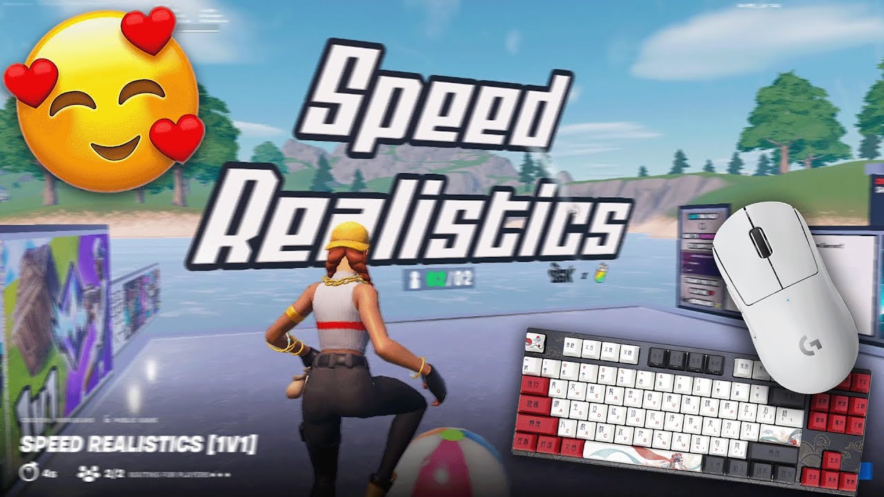 🤩Satisfying Keyboard Fortnite SOUNDS 🏆 Speed Realistics 1v1🏆 FORTNITE ...