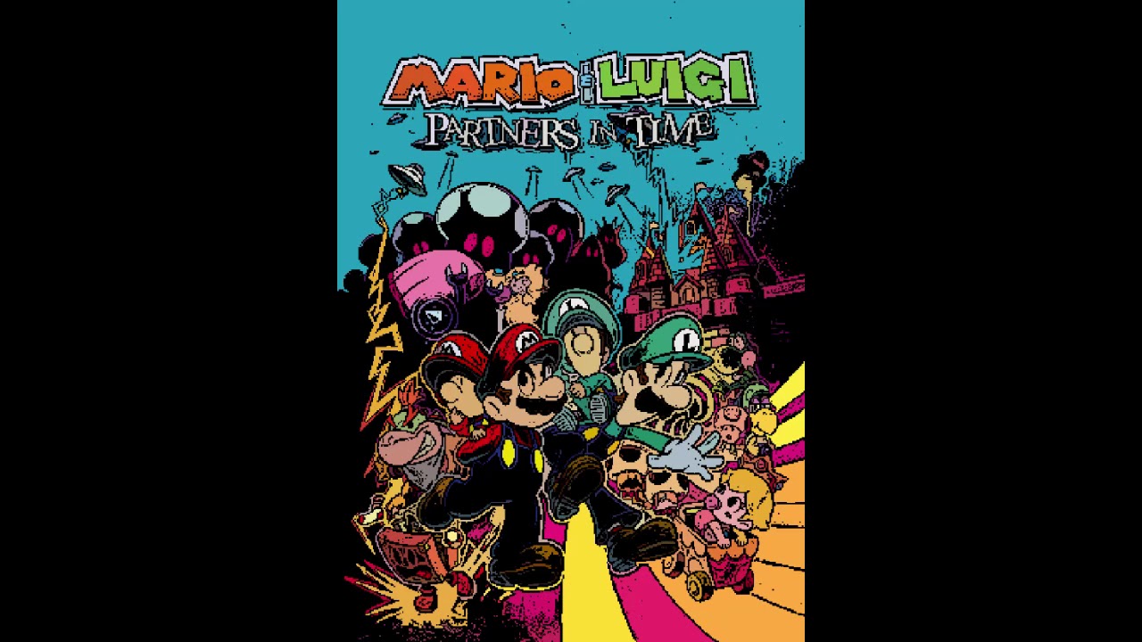 Mario & Luigi: Partners In Time - Thwomp Caverns 8-bit - YouTube