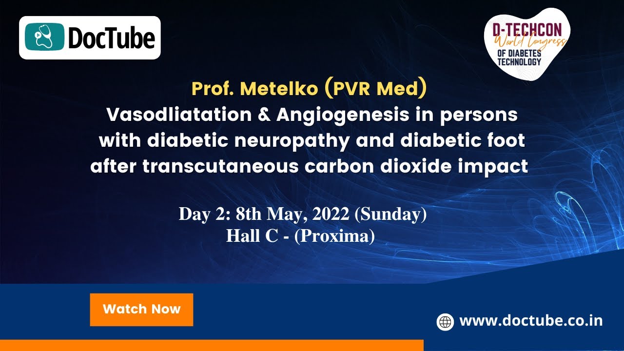 Prof. Metelko Talked at DtechCon2022 about Vasodliatation ...