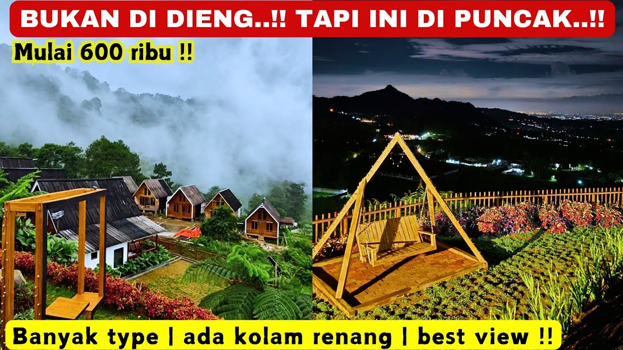 VILLA BARU ALA DIENG DI PUNCAK‼️ KANAWA VILLA | view & ambience nya ...