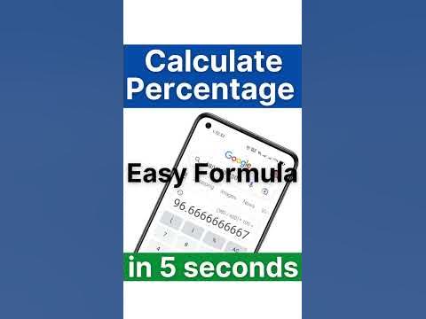 How to calculate percentage | Percentage kaise nikale #percentage - YouTube