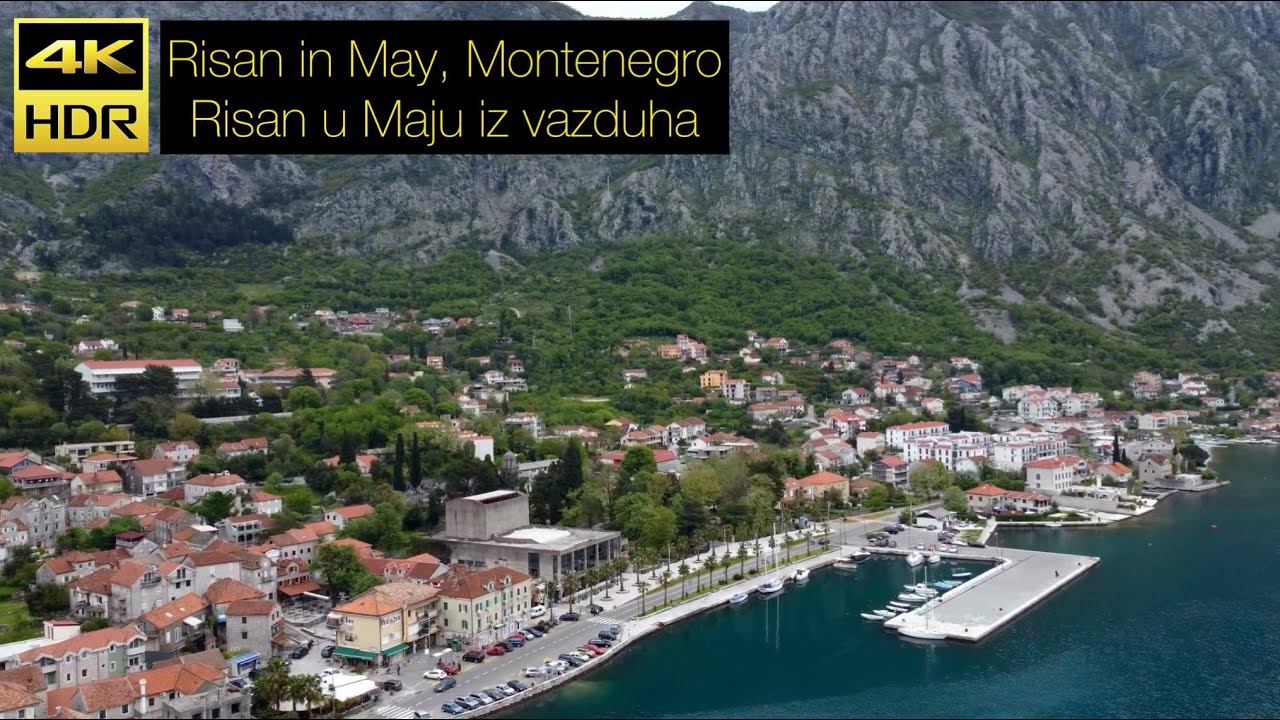 Risan in May [Aerial View] Montenegro Crna Gora, May 2023 - Risan u ...