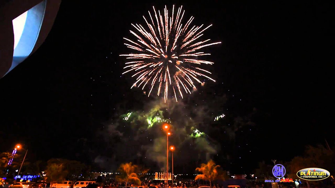 Platinum Fireworks - January 23, 2016 - YouTube