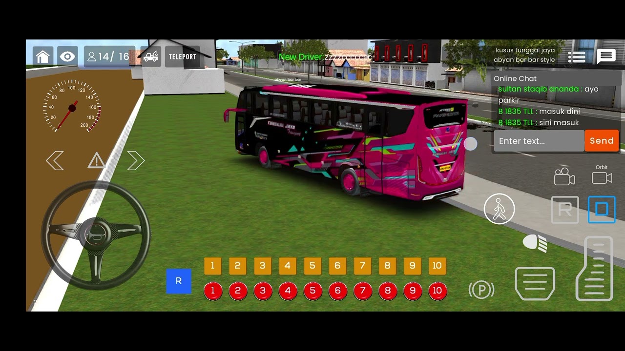 aku nain game:bus simulator x multiplayer - YouTube