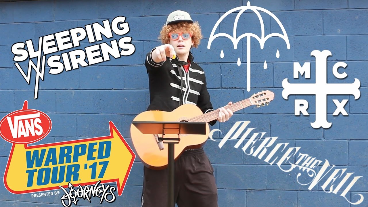 BRYANSTARS FULL ACOUSTIC SET | Warped Tewer 2017 *No AutoTune* - YouTube