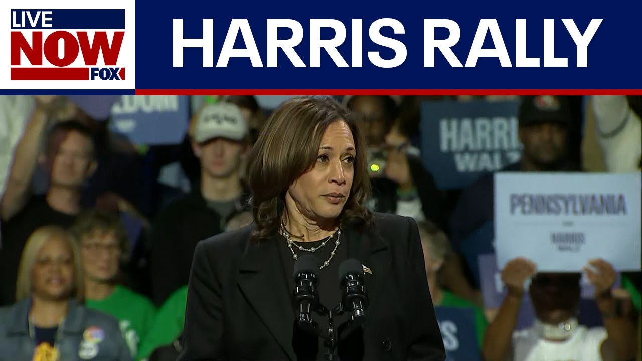 FULL SPEECH: Harris campaigns in Pennsylvania | LiveNOW from FOX - YouTube