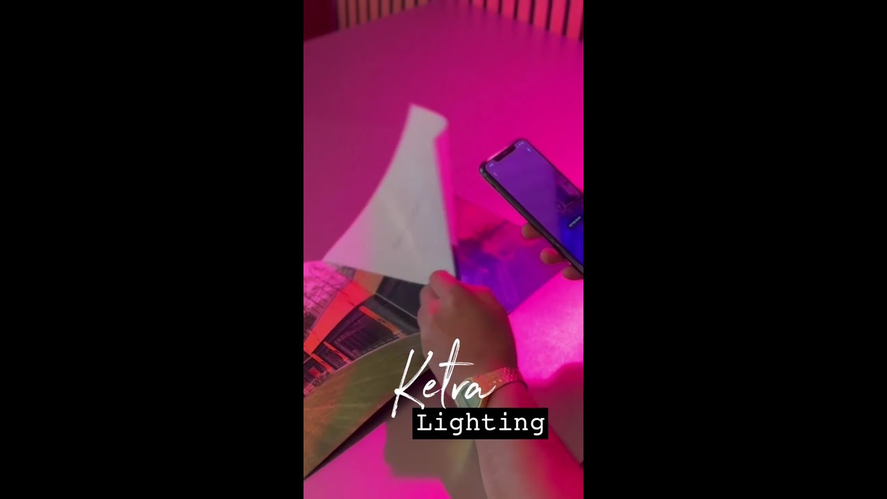 Ketra Colors Demo - YouTube